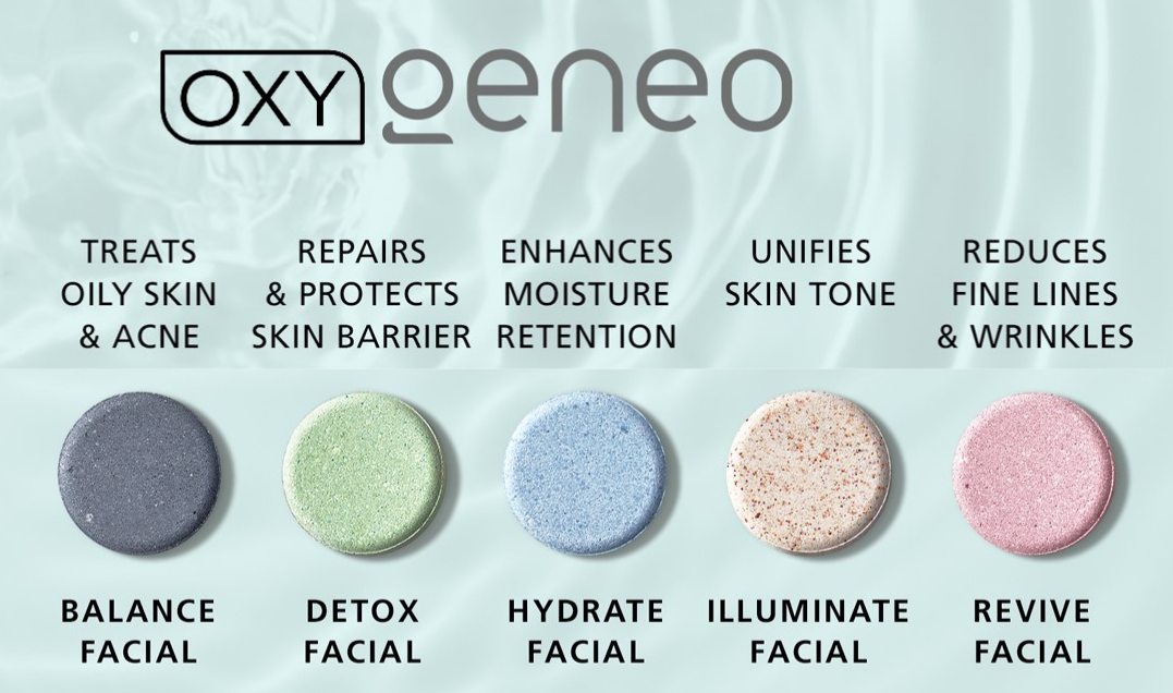 OxyGeneo 3-in-1 Face & Body Treatments